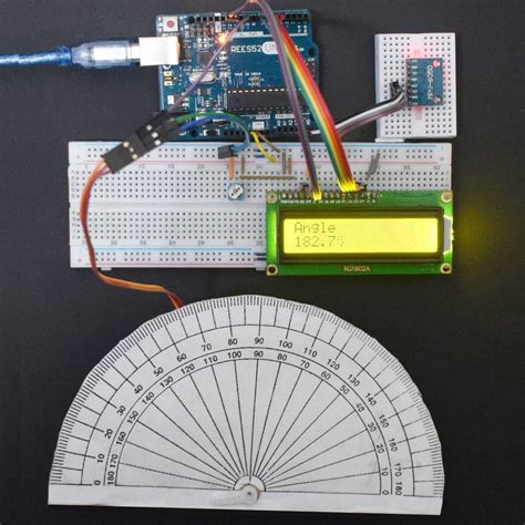Make A Digital Protractor Using Mpu6050 Gyroscope Rees52