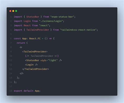 react native typescript building react native login register and