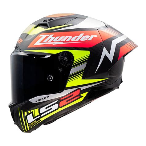 Ls2 Ff805 Thunder Carbon Gp Aero Replica Black Matt Motostorm En