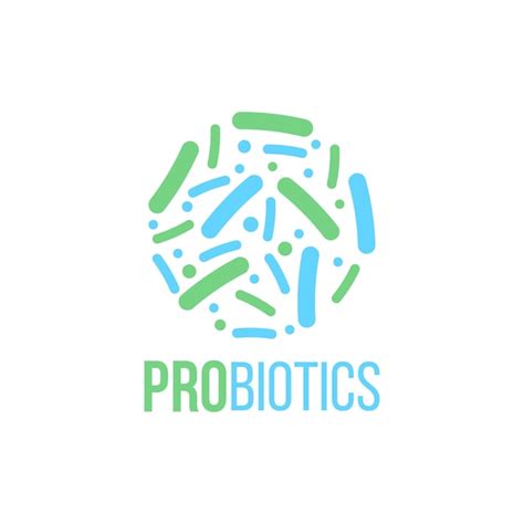 Premium Vector Probiotics Logo Design Template