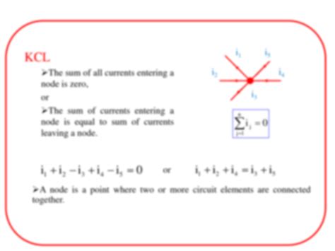 SOLUTION Electrical Circuit Lecture Kcl Kvl Theory Studypool