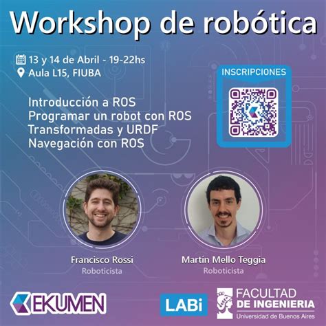 Ekumen On Linkedin Robotics Experience Ros Programming Robot Workshop Training…