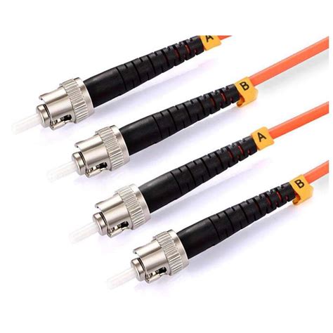 Patch Cord 3mm Duplex OM2 MM 50 125µm ST PC to ST PC 5 Meter Terafib Communication Inc