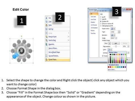 Business PowerPoint Examples Stages Circular Flow Chart Concept Ppt Slides