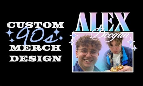 Make Custom 90s Style Merch Design By Designbycait Fiverr