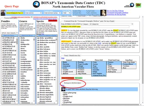 Step 1 To Run A Biological Attribute Query Scroll Down To The