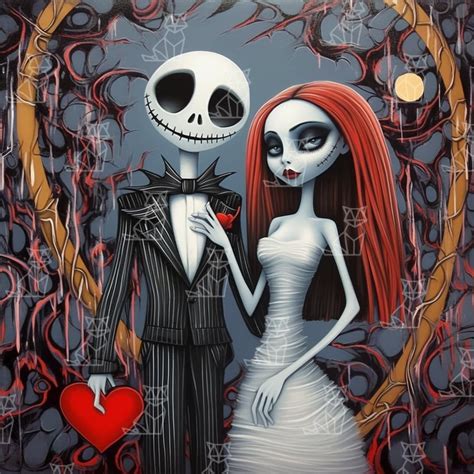 Jack And Sally Png Jack Png Sally Png Nightmare Before Christmas Png