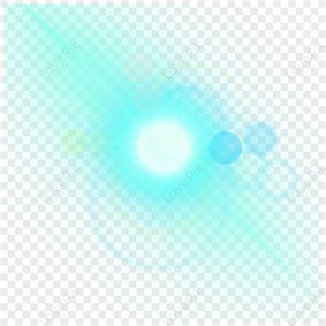 하늘색 광선 후광 일러스트 효과조명 효과발광구멍 Png 일러스트 무료 다운로드 Lovepik