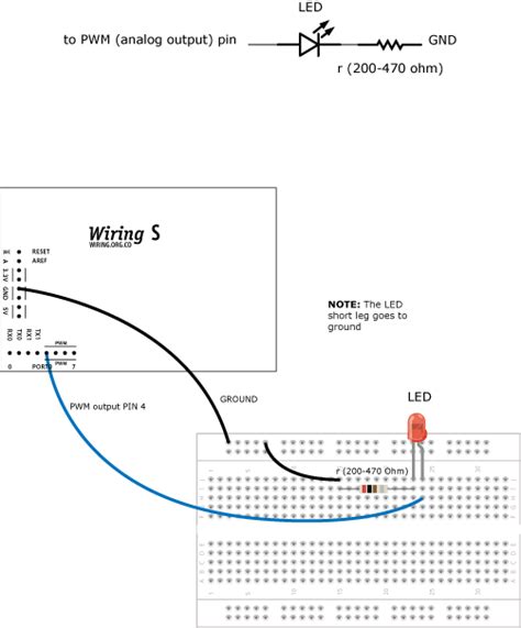fade learning wiring