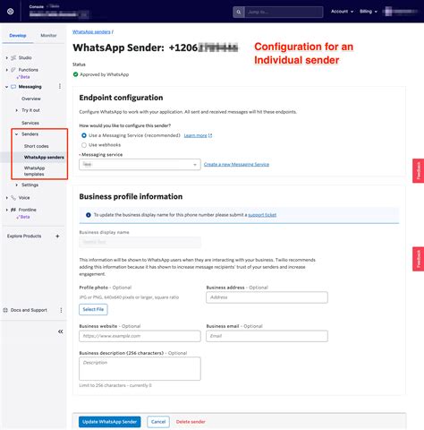 Twilio Whatsapp Templates