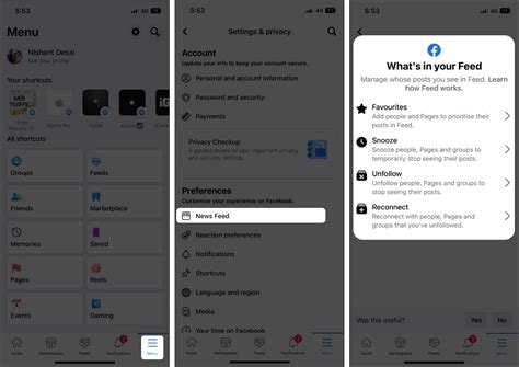 How To Customize Your Facebook Feed On Iphone And Ipad Igeeksblog