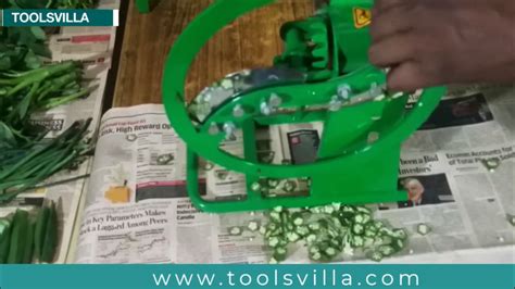 Hand Operated Light Duty Saag Cutter Toka Cutter Machine With