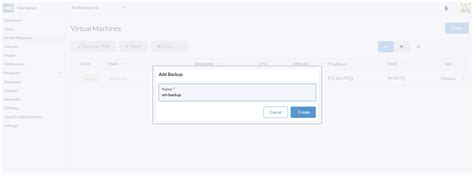 Vm Backup And Restore Harvester