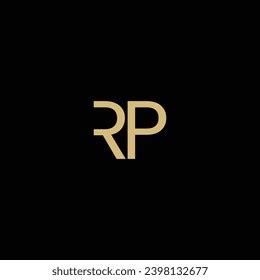 Alphabet Letters Logo Rp R P Stock Vector Royalty Free 2398132677 Shutterstock