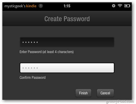 Kindle Fire Password Protect WiFi