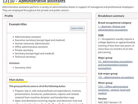 What Is A NOC Code And Why Is It Important In My Application