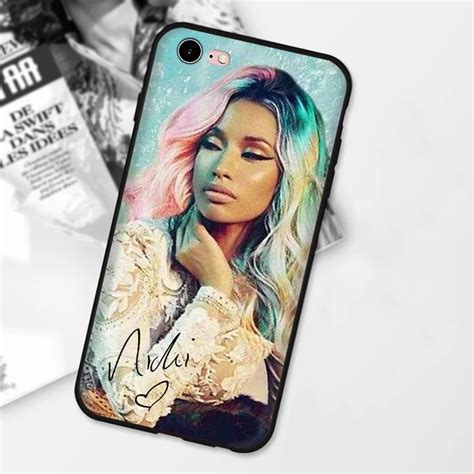 Skeros Nicki Minaj 4 Tpu Phone Case Soft Cover For Iphone X 5 5s Se 6 6s 7 8 6 Plus 6s Plus 7