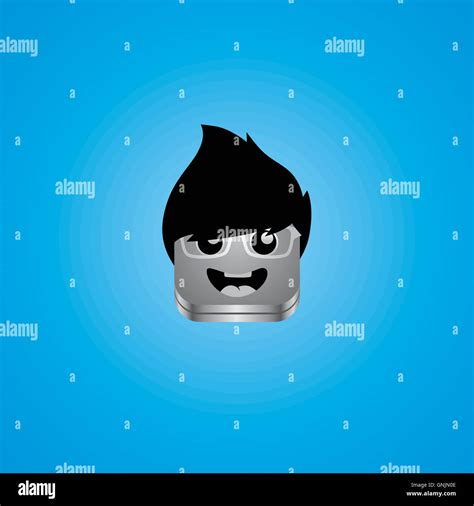 Geek Guy Avatar Portrait Stock Vector Image And Art Alamy