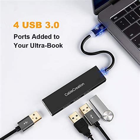 Buy Cablecreation Usb C Hub Usb C In Multiport Adapter