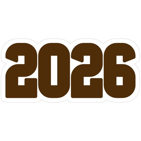 Class Of 2026 V2 Sticker Grad Year 2026 Stickers Senior Stickers