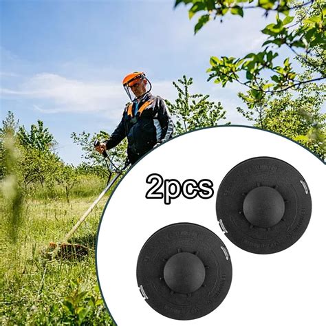 Ranmei 2x Spool Fits For Einhell Grass Trimmer Gc Et 4530 Line Spool Trimmer Spool