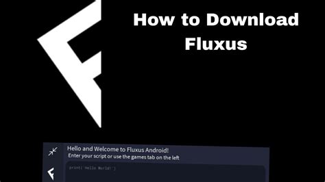 How To Download Exploit In Roblox Fluxus Youtube