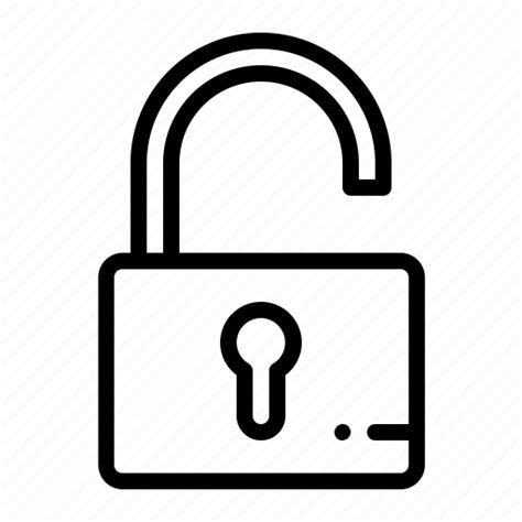 General Secure Security Ui Unlock Ux Icon Download On Iconfinder