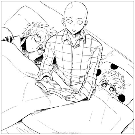 One Punch Man Coloring Pages