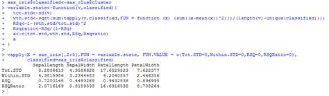 Blog R Replicating Proc Fastclus In R Using Kmeans