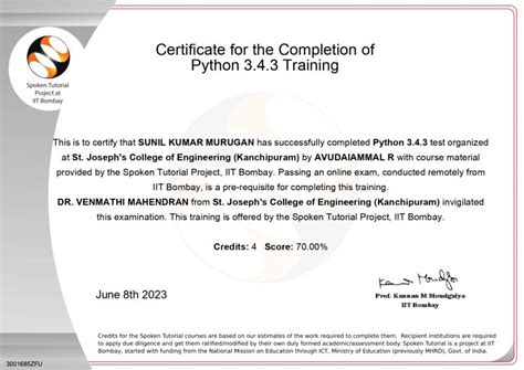 Sunil Kumar M On Linkedin Python Iitbombay Learnedpython Programming Skilldevelopment
