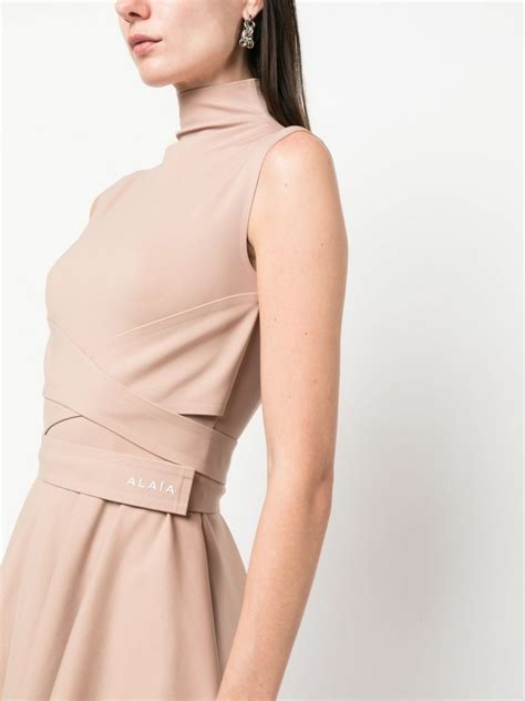 AlaÏa Skater Mini Dress AlaÏa