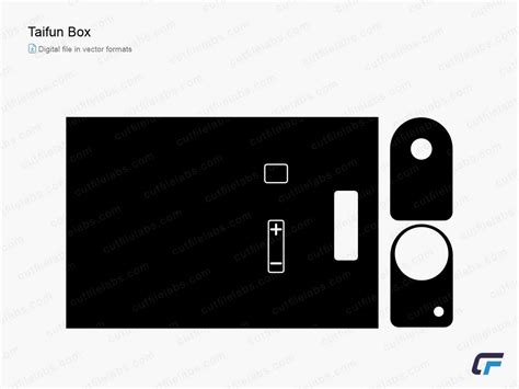 Taifun Box Cut File Template Cutfilelabs