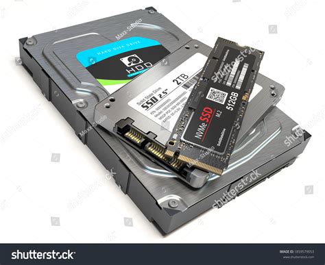 Hard Disk Drive Hdd Solid State Stock Illustration 1859579053 Shutterstock