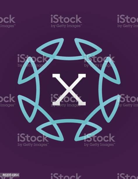 소형 모노 그램 또는 편지 벡터 일러스트 레이 션 프리미엄 우아한 품질 아이콘 디자인 서식 파일 0명에 대한 스톡 벡터 아트 및