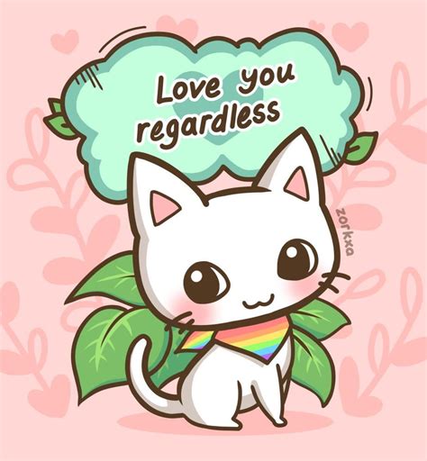 I Made A Bunch Of Pride Cat Stickers Celebrating Unconditional Love