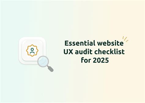 Website Ux Audit Checklist For 2025 Codipro