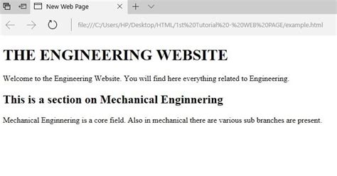 Html Beginners Tutorial Line Breaks Comments And Spaces