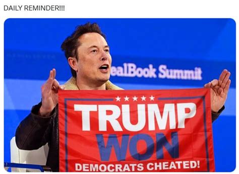 Is This A Real Photo Of Elon Musk Holding A Trump Won Flag