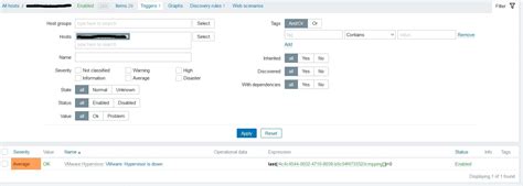 Zabbix 5 4 The Discovery Rules Does Not Work At Triggers Level Issue 872 Zabbix Zabbix