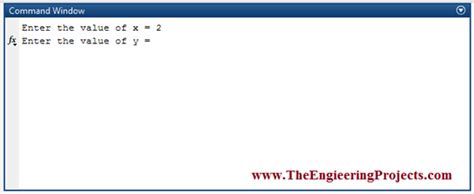 How To Use MATLAB Input Function The Engineering Projects