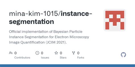 Github Mina Kim 1015instance Segmentation Official Implementation