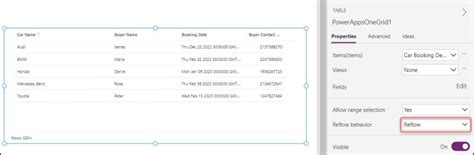 Power Apps Modern Table Control How To Use