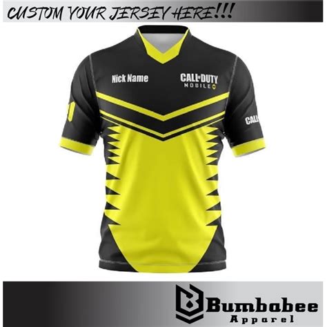 Jual Jersey Gaming Codm Custom Nama Logo Satuan Cod Shopee Indonesia