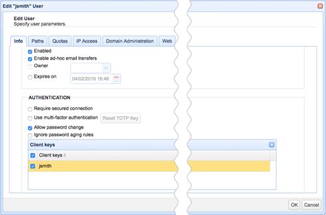 Using Public Key Authentication In Sftpssh
