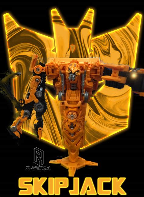 Skipjack Robot Transformers Rotf By Xreiga On Deviantart