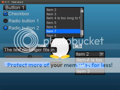 Tgui A C Gui For Sfml With Form Builder
