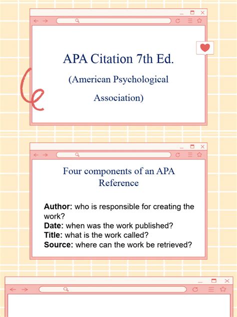 Apa 7th Edition Pdf Apa Style Citation
