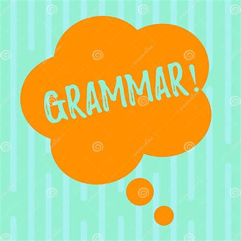 Word Writing Text Grammar Business Concept For System And Structure Of