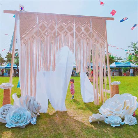 Macrame Backdrops Party Ideas By A Pro