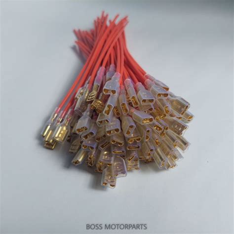 Horn Socket Terminal Wire Universal Red Black Shopee Philippines